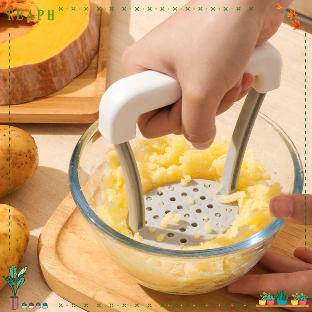 TEAPH Manual Potato Masher, Plastic Crusher Pressed Potato, Pusher ...