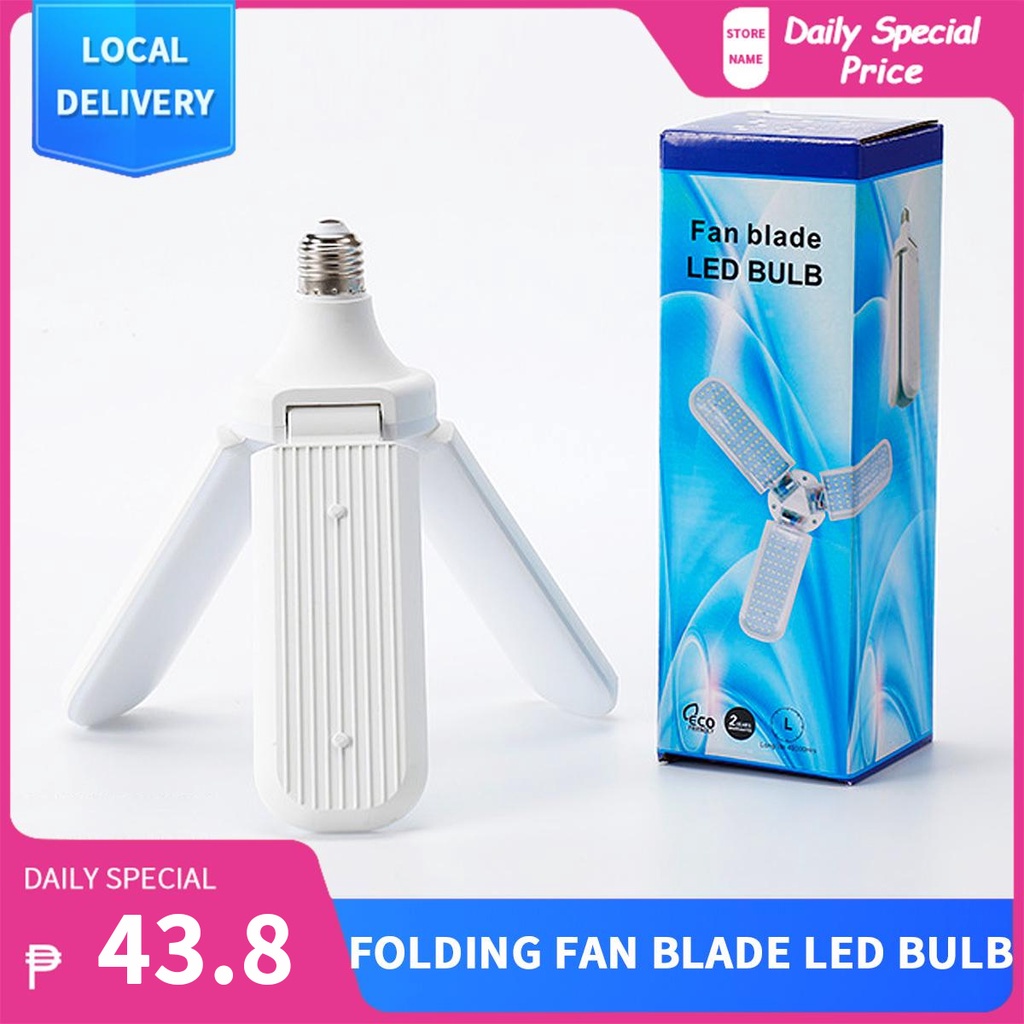 Japanese Original 18W/28W LED Bulb Foldable Fan Blade Design Three/Four ...