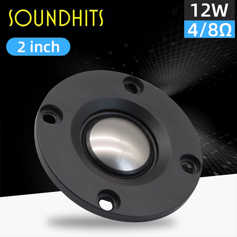 1PC 2 Inch Tweeter Speaker 12W 4 Ohm 8 Ohm Strong Magnetism Silk ...