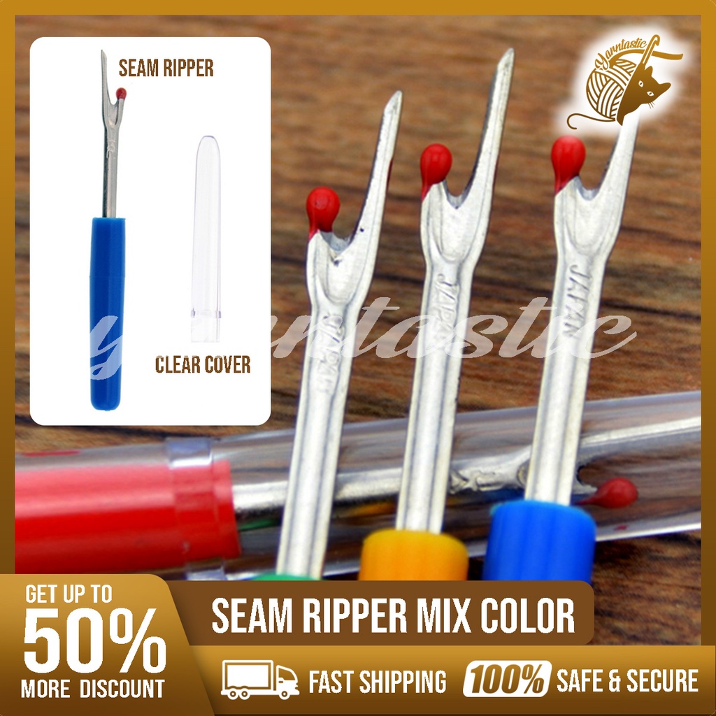 YT Seam Ripper For Sewing 1 Piece Assorted Color 110R | Shopee Philippines