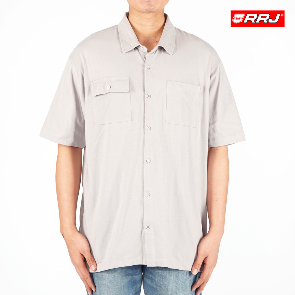 RRJ Men's Basic Woven Short sleeve Polo for Men Regular Fitting Trendy ...