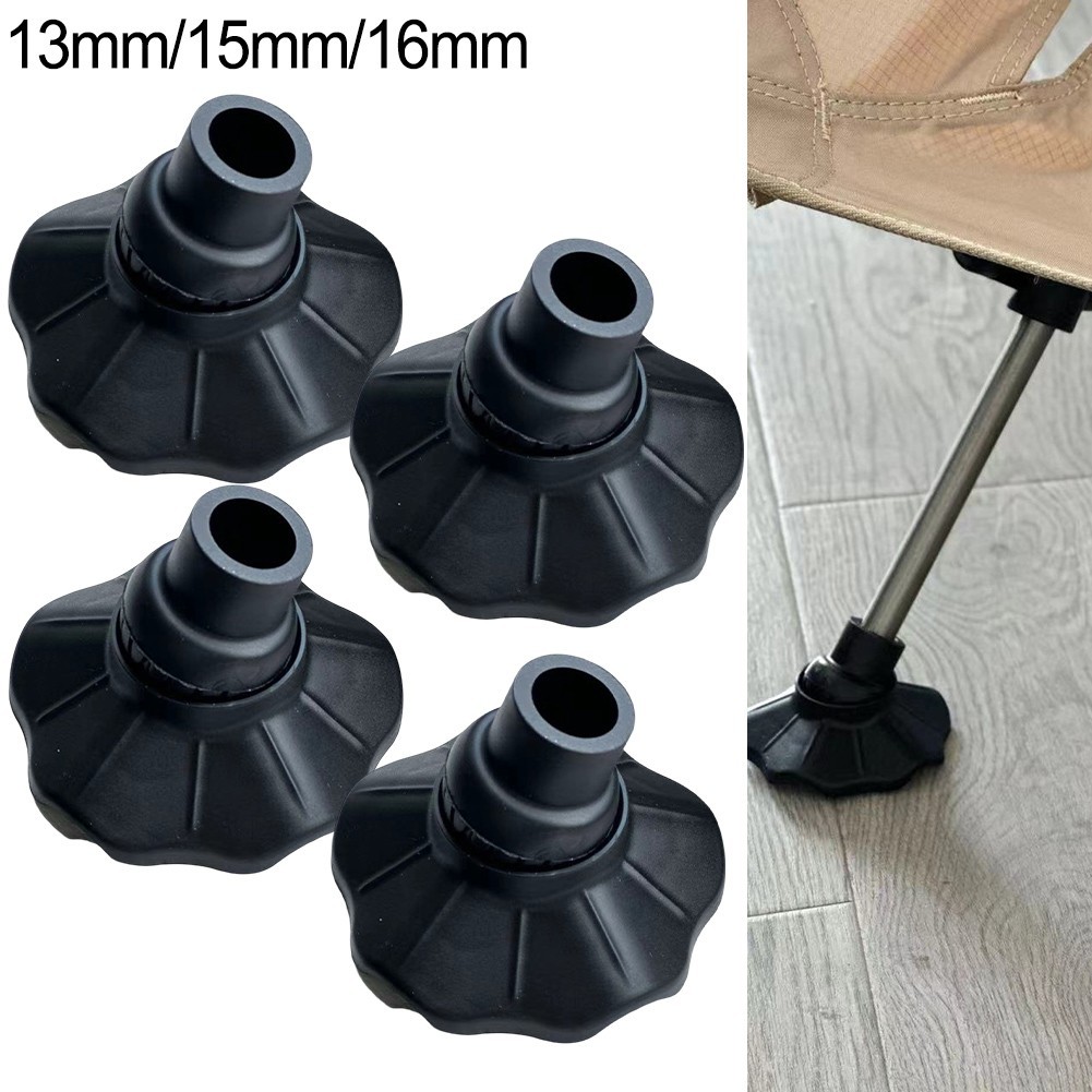 【SIPSUNAGE】Camping Chair Foot Pads Functional Durability Folding Chair ...