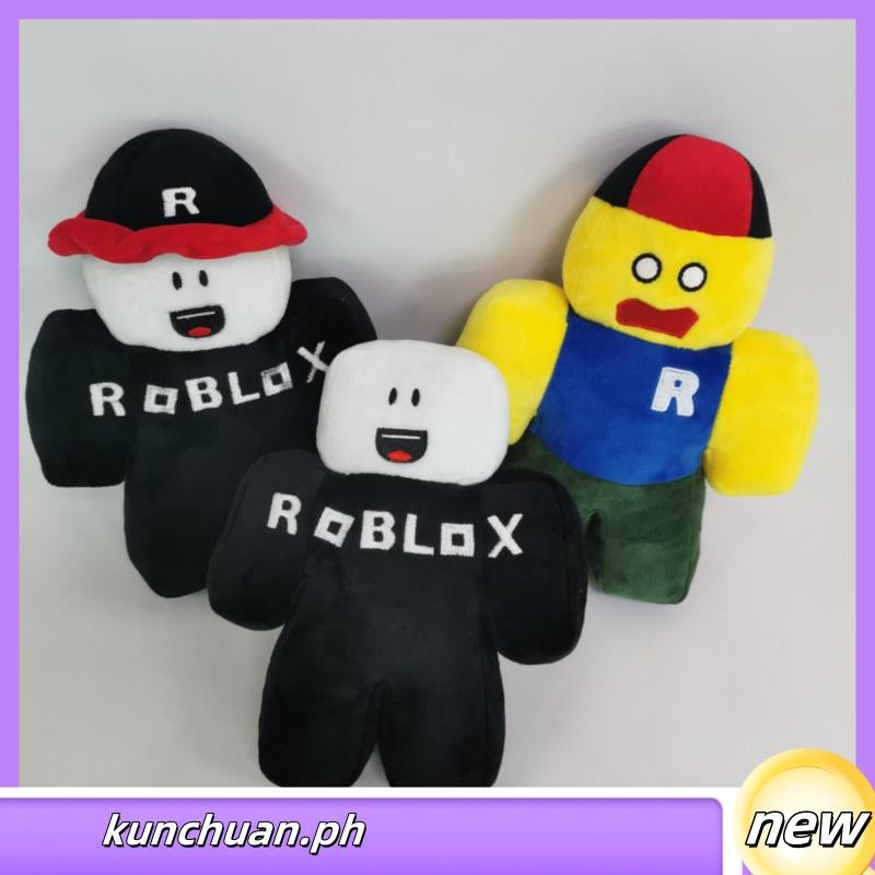 30cm Classic Roblox Plush Soft Stuffed With Removable Roblox Hat Kids ...