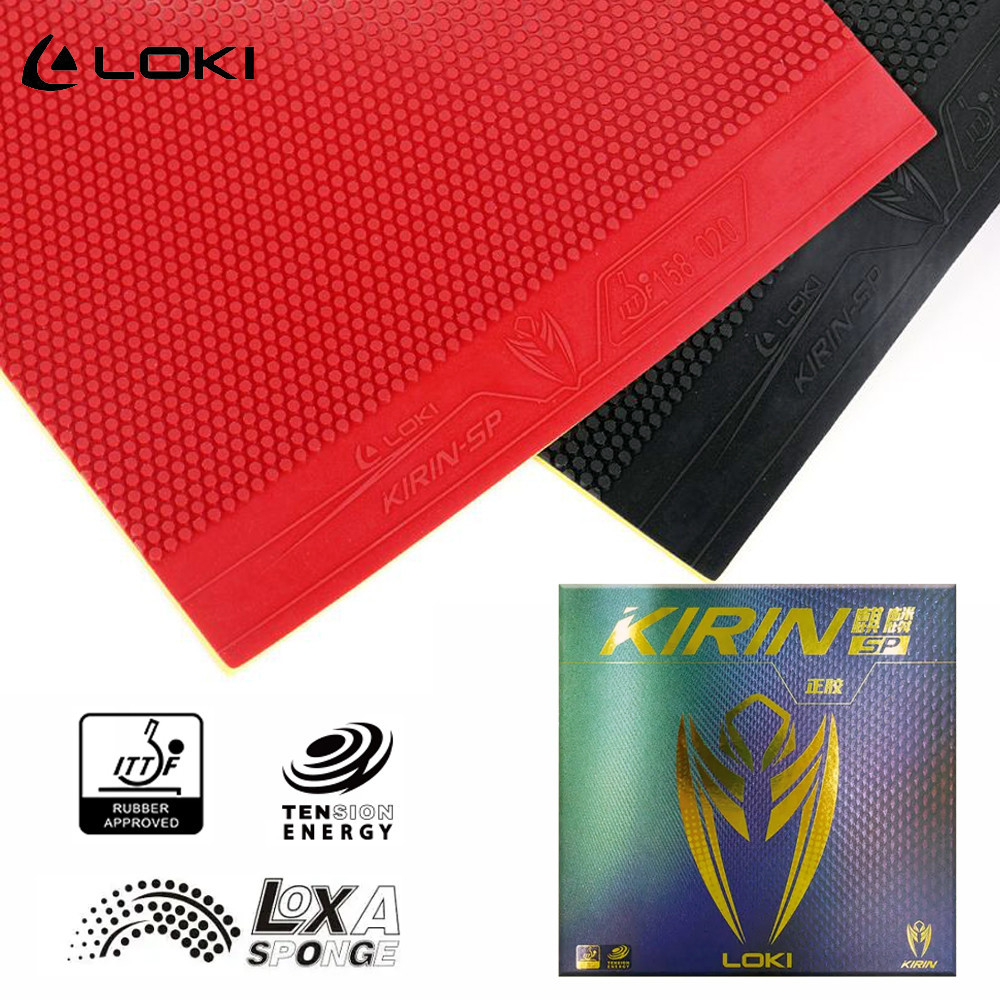 Original LOKI KIRIN SP Table Tennis Rubber Short-Pips Rubber Ping Pong Sponge for Fast Attack ...