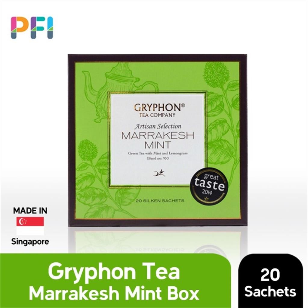Griphon Tea Marrakesh Mint 1 box (20 sachets) | Shopee Philippines