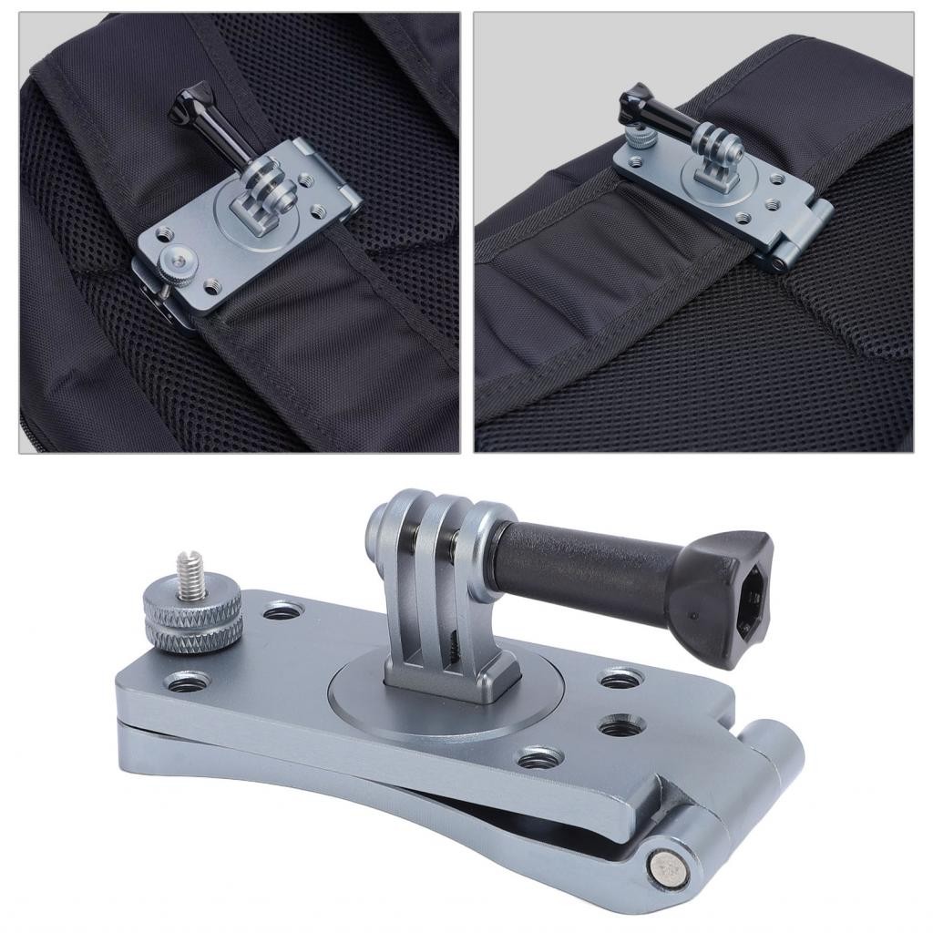 Action Camera Backpack Strap Mount Adjustable Buckle Quick Release for ...