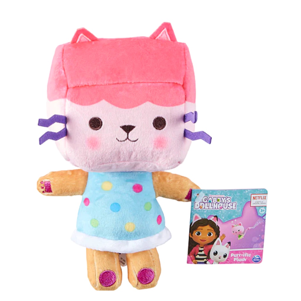SPIN MASTER Gabby's Dollhouse Purr-ific Plush - Baby Box Cat | Shopee ...