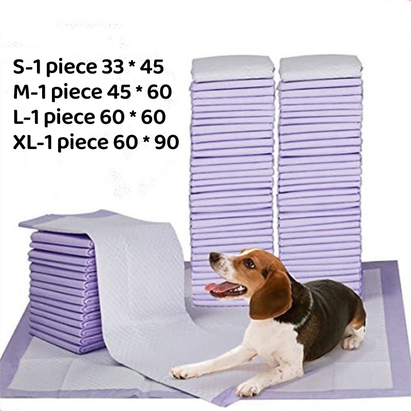 Skisopgo Dog Pee Pads Pet Diaper Puppy Training Pad Poop Urinal ...