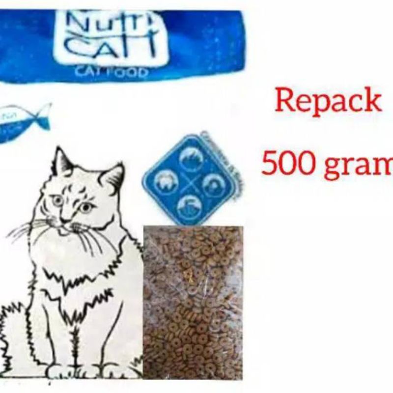 Nutricat Dry Food Cat 500g NutriCat | Shopee Philippines