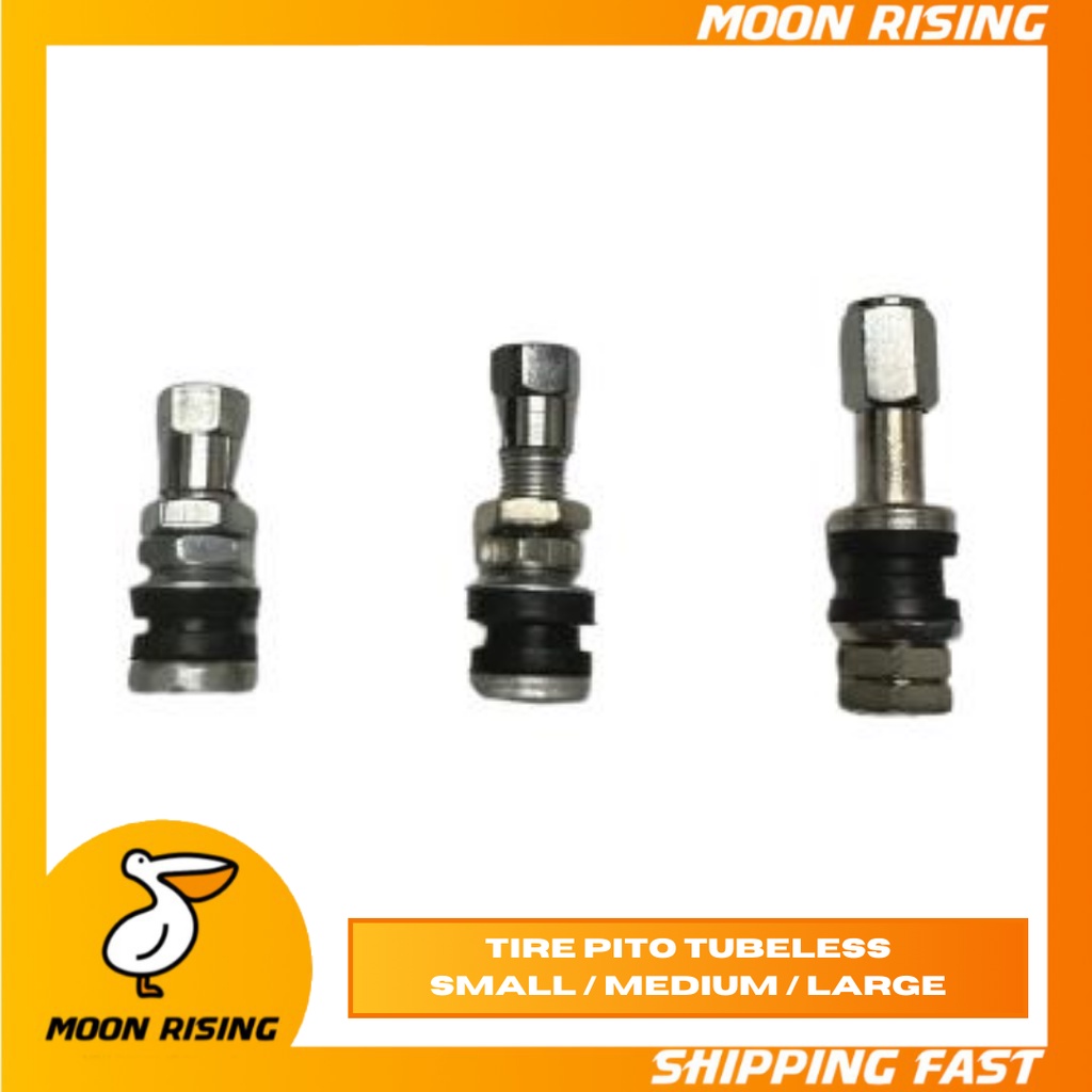 TIRE PITO TUBELESS PITO TUBELESS VALVE STRAIGHT DESIGN [MOON RISING ...
