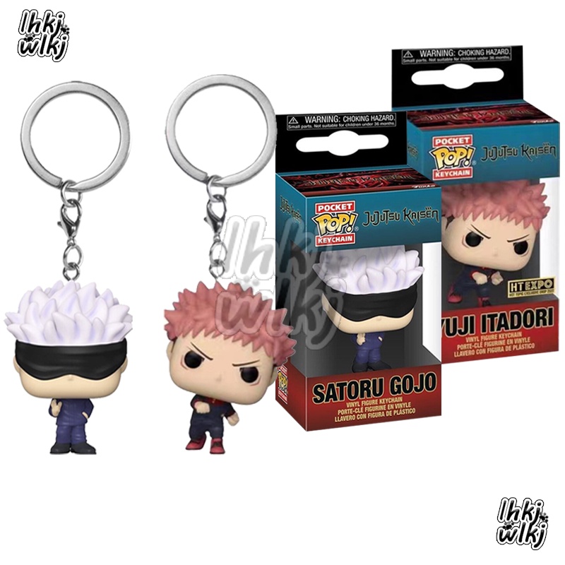 Keychain Funko Pop Jujutsu Kaisen Blindfold Satoru Gojo Itadori Yuji ...