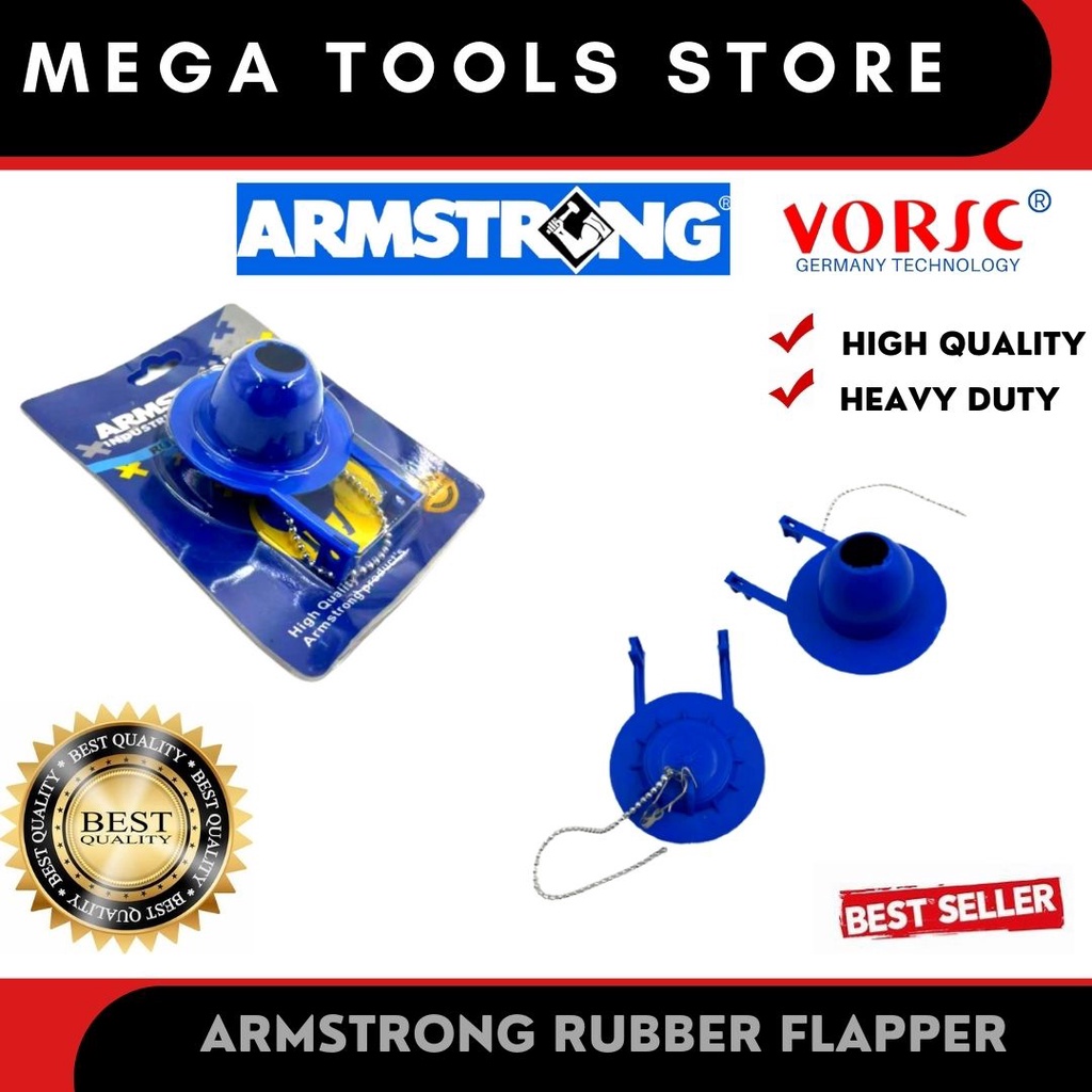 ARMSTRONG RUBBER FLAPPER STANDARD TOILET TANK RUBBER FLAPPER DRAIN ...