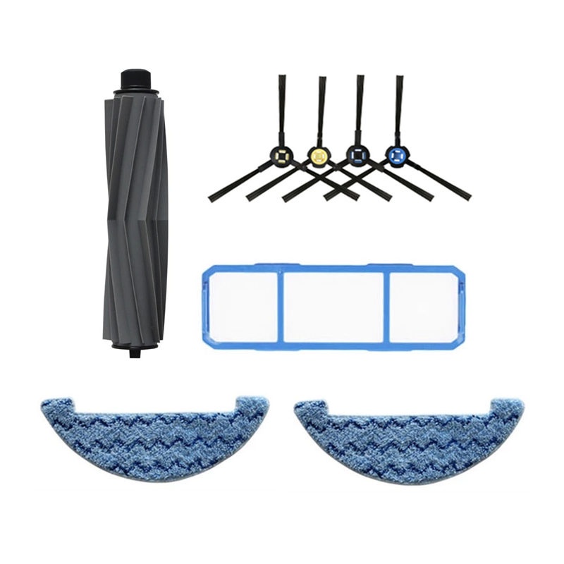 Roller Brush Side Brush Mop Cloth Primary Filter for A80 Max / A80 Plus ...