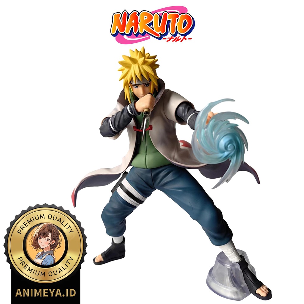 Action FIGURE NARUTO MINATO NAMIKAZE RASENGAN YONDAIME 4TH HOKAGE ...