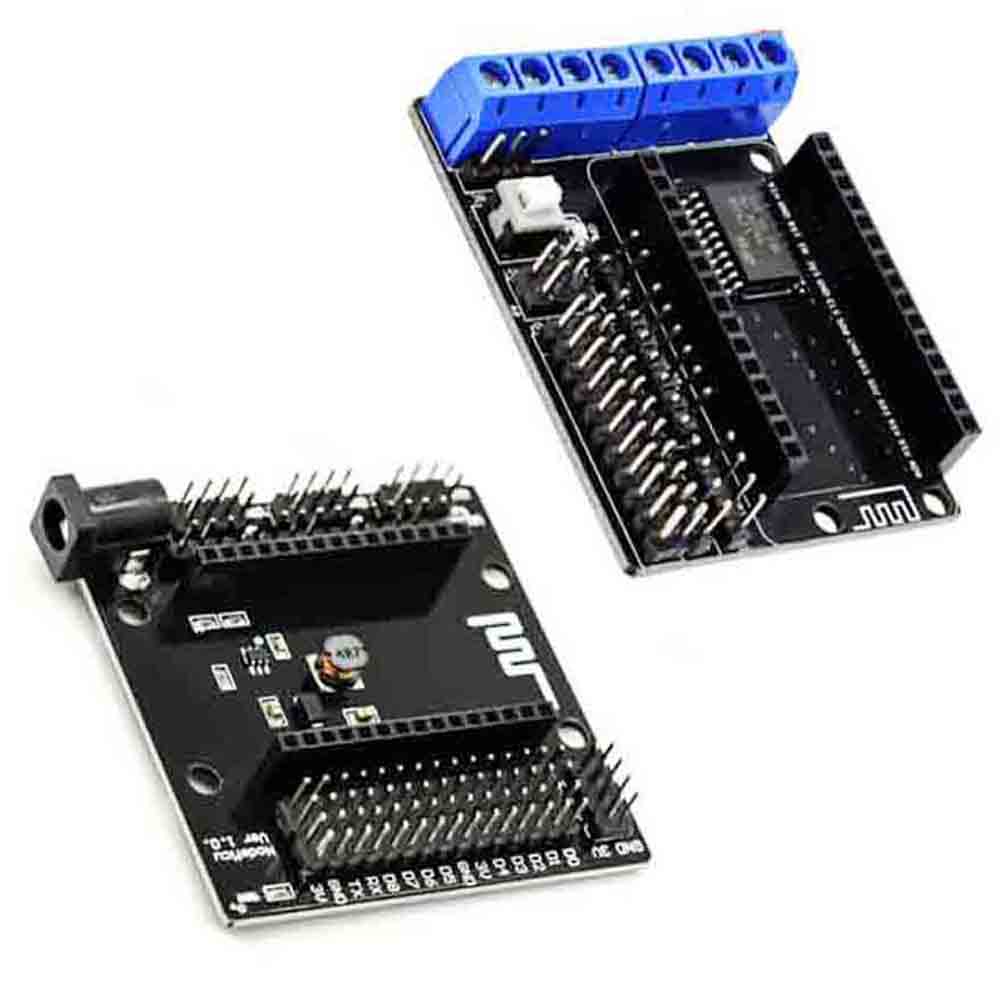 Nodemcu Motor Shield Board L293d Nodemcu Node Mcu Base Esp8266 Testing