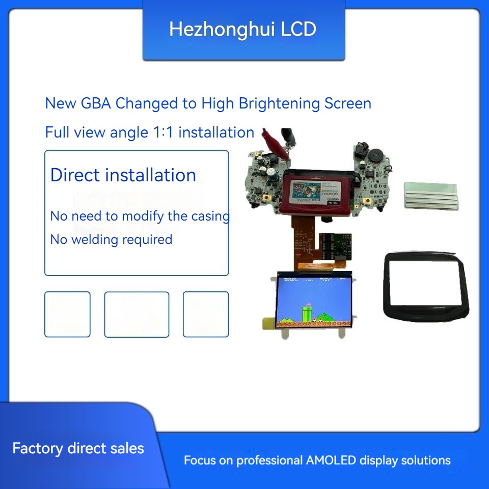 Gba Highlight IPS Screen Teenager Brand New High Resolution 1: 1 Size ...