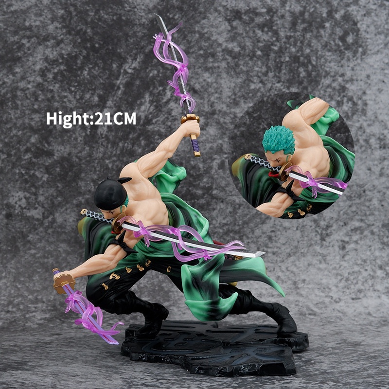 One Piece Figures Roronoa Zoro Monkey D Luffy Portgas D Ace Boa Hancock ...