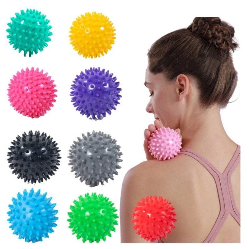 Hard Spiky Massage Ball Muscle Relaxation Sports Fitness Foot Massage ...