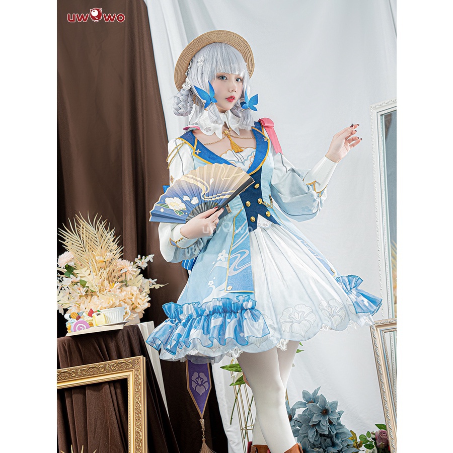 Uwowo Genshin Impact cos Kamisato Ayaka Miss cosplay Clothing Women's ...