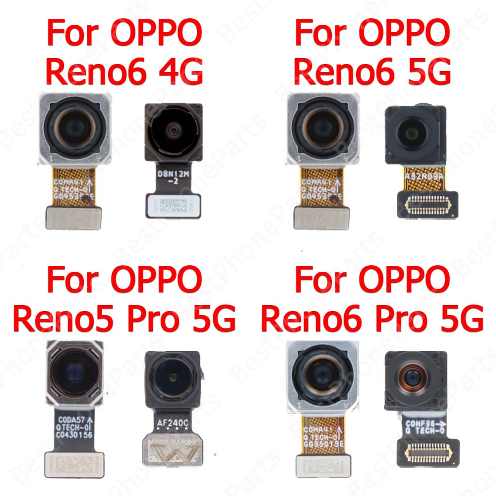 Selfie Rear Camera For OPPO Reno5 Reno6 Reno 5 6 Pro 5G Front Back View ...