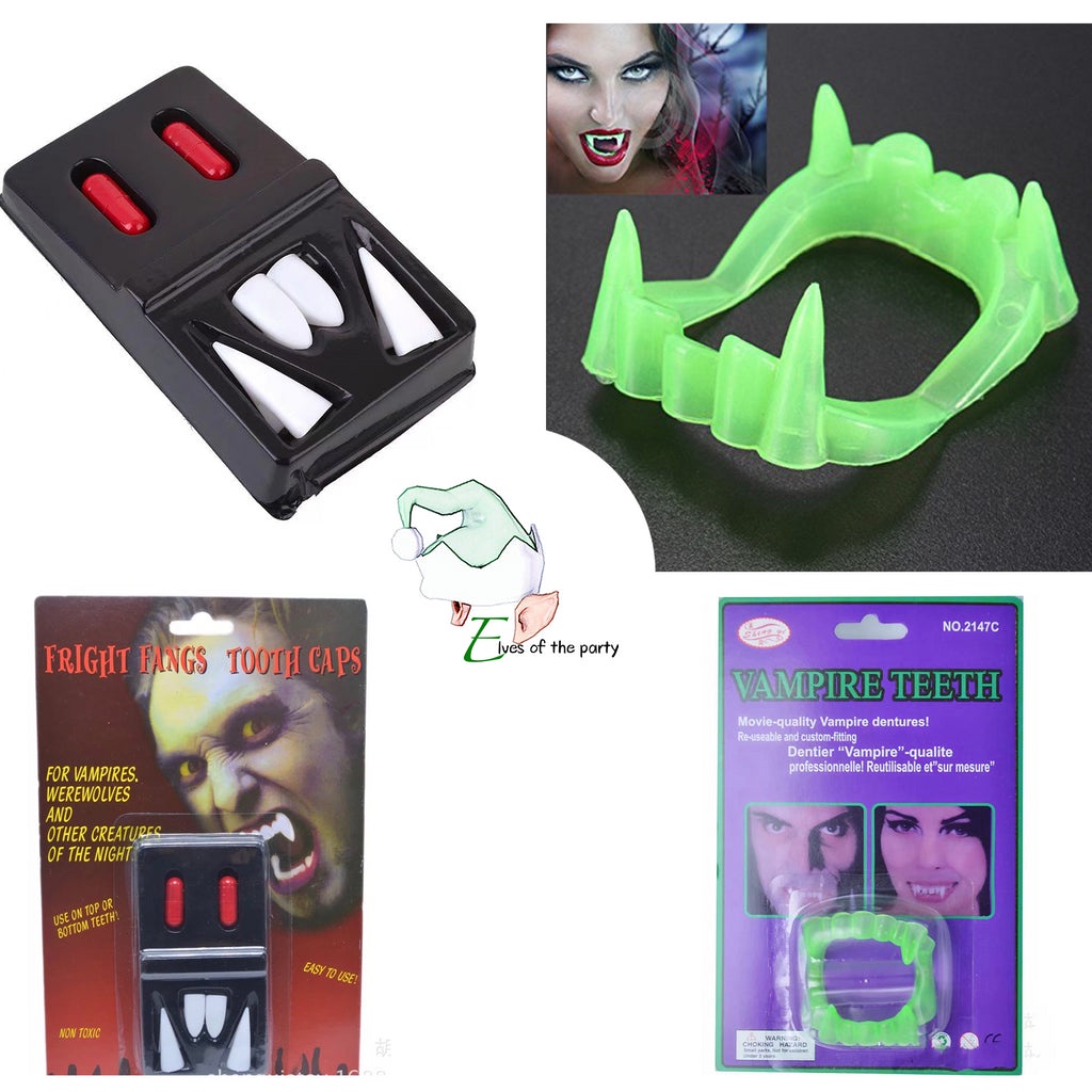 Vampire Teeth Werewolf Fangs Halloween costume cosplay | Shopee Philippines