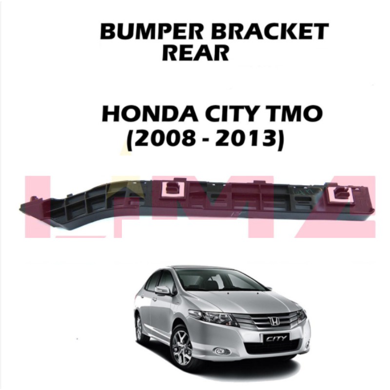 1*PAIR HONDA CITY REAR BUMPER BRACKET SPACER RIGHT / LEFT SIDE( 2009 ...