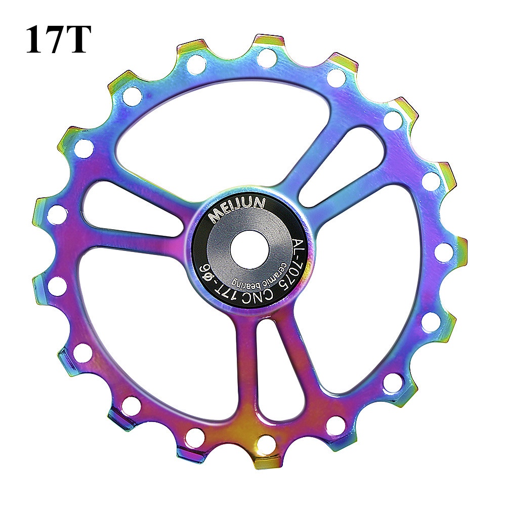 MTB Bicycle Rear Derailleur Jockey Wheel 11T 12T 13T 14T 15T 16T 17T 18T Ceramic Bearing Pulley ...