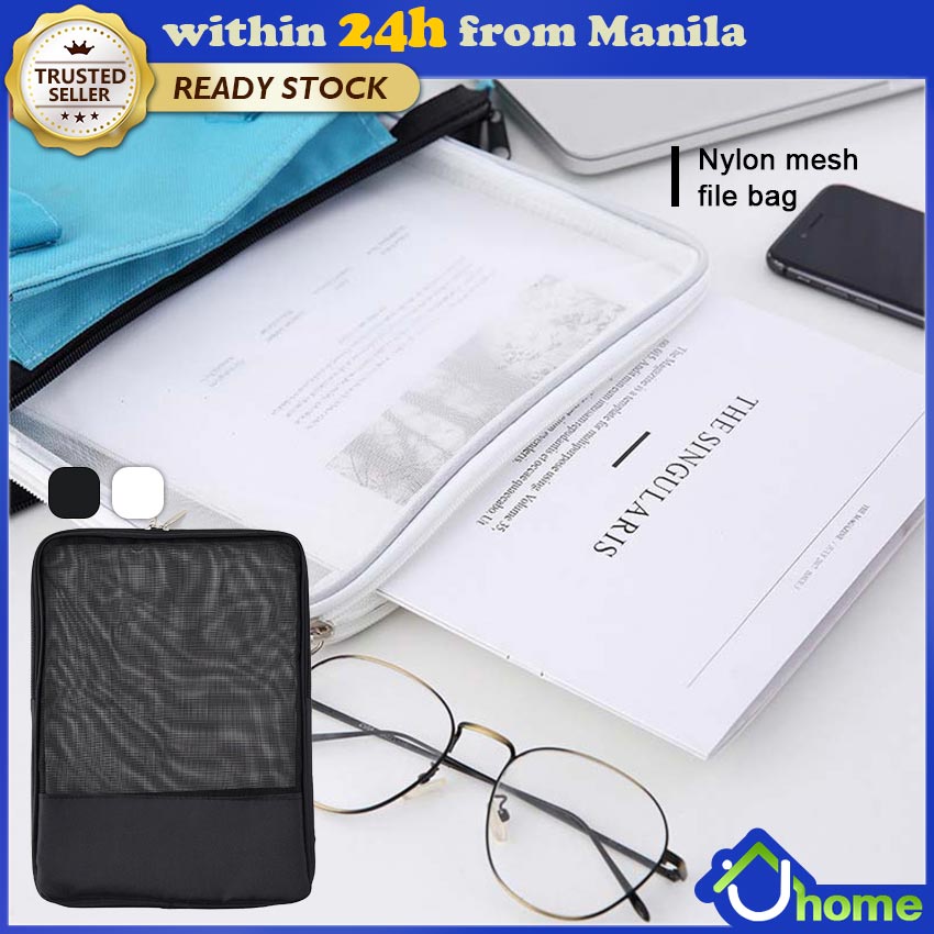 【SOYACAR】File Folder Zipper File Organizer Work Bag Office Stationery ...