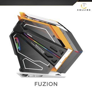 Fuzion Crusader Robot Black Case | Micro ATX Gaming Case | High Quality ...