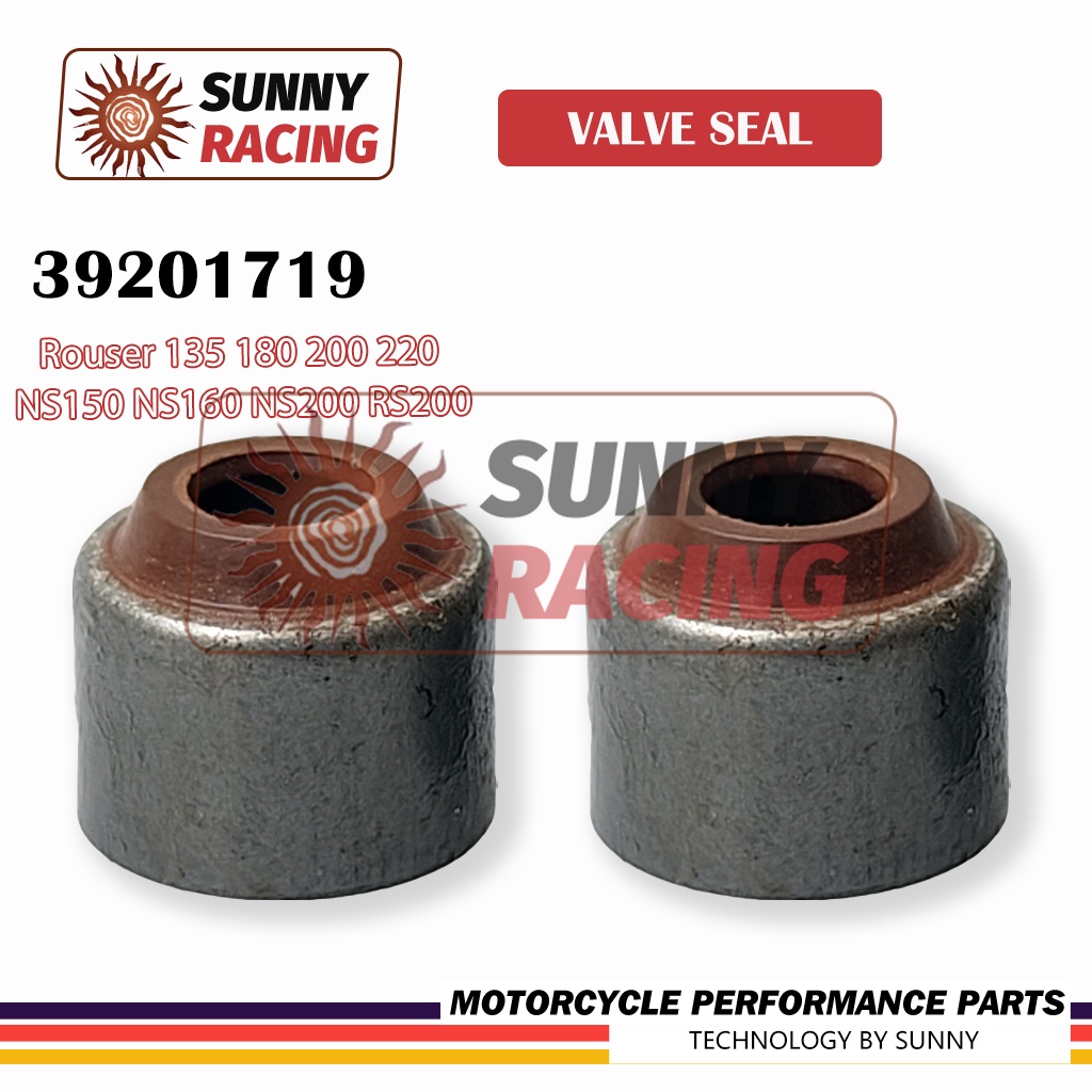 2PCS VALVE SEAL FOR Rouser NS125 135 180 220 NS150 NS160 NS200 RS200 ...