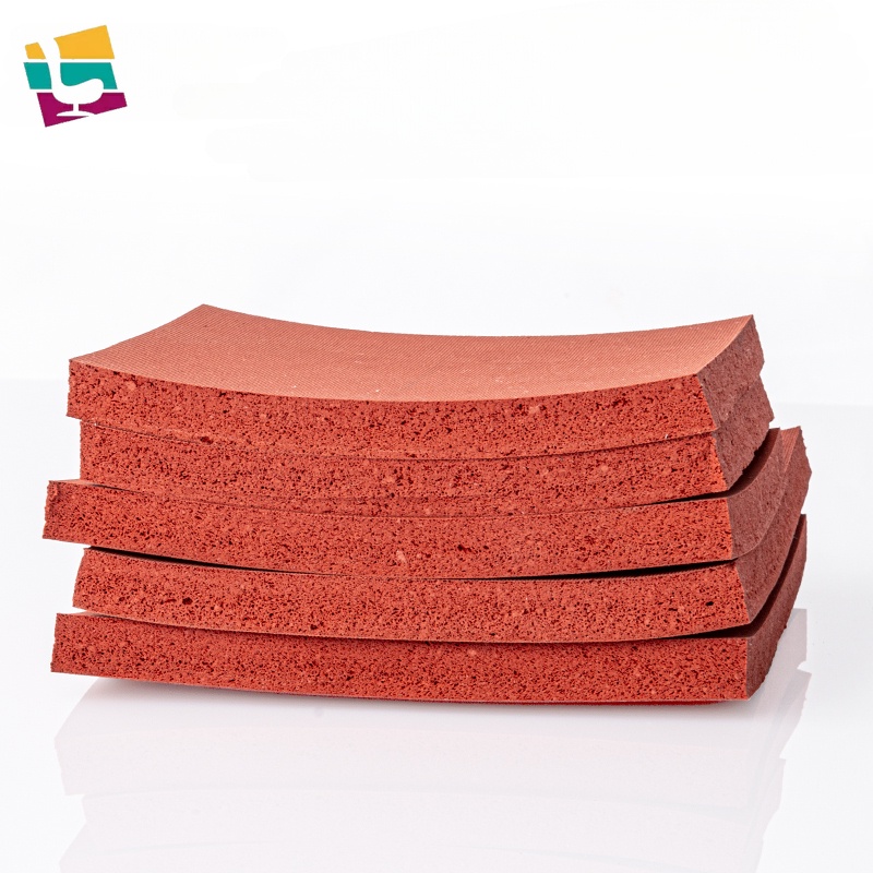 Silicon rubber foam board sponge pad 500*500mm heat-resistant plate for ...