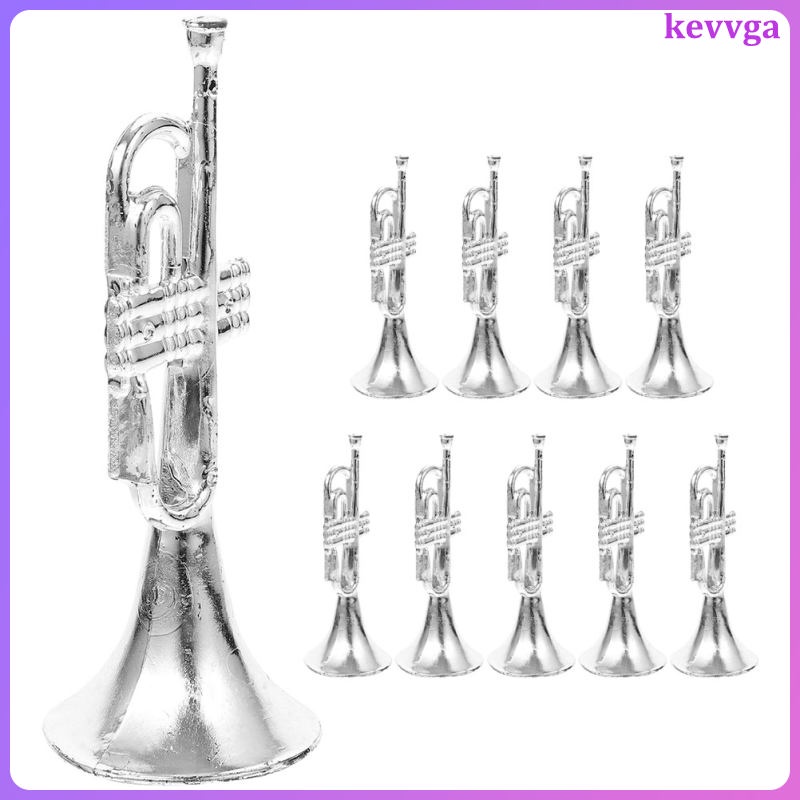 Miniatures Musical Instrument Model Instruments Plastic Trumpet ...