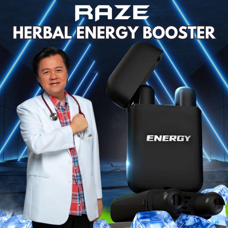 RAZE Herbal Energy Booster Liver Cleaning Nasal Herbal Box Double-hole ...
