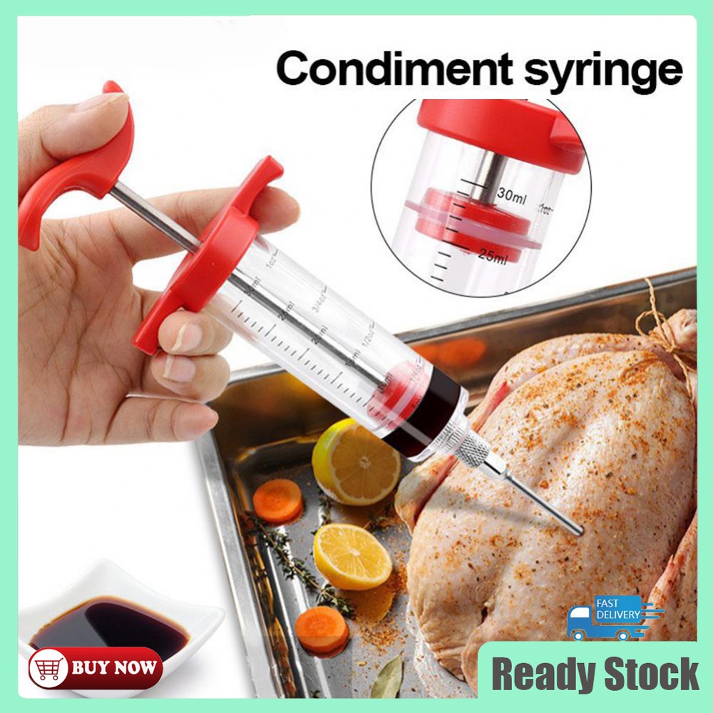 Marinade Syringe Flavor Injector Cooking Syringe Spice Syringe ...