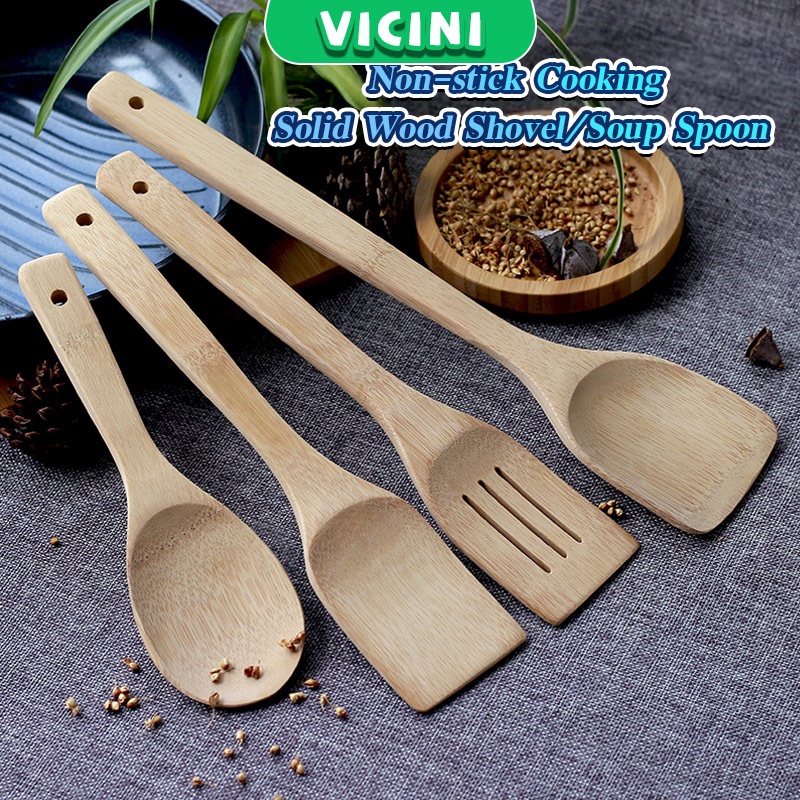 Wooden Kitchen Utensils Wooden Spoon High Temperature Non-Stick Pan ...