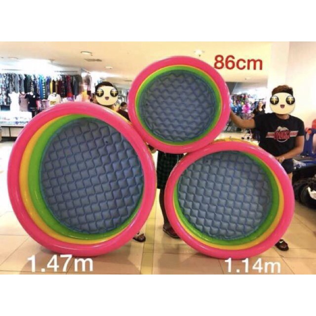 【hot sale】 s5 86cm baby bed INTEX swimming pool 86×25cm baby pool 58924cc | Shopee Philippines