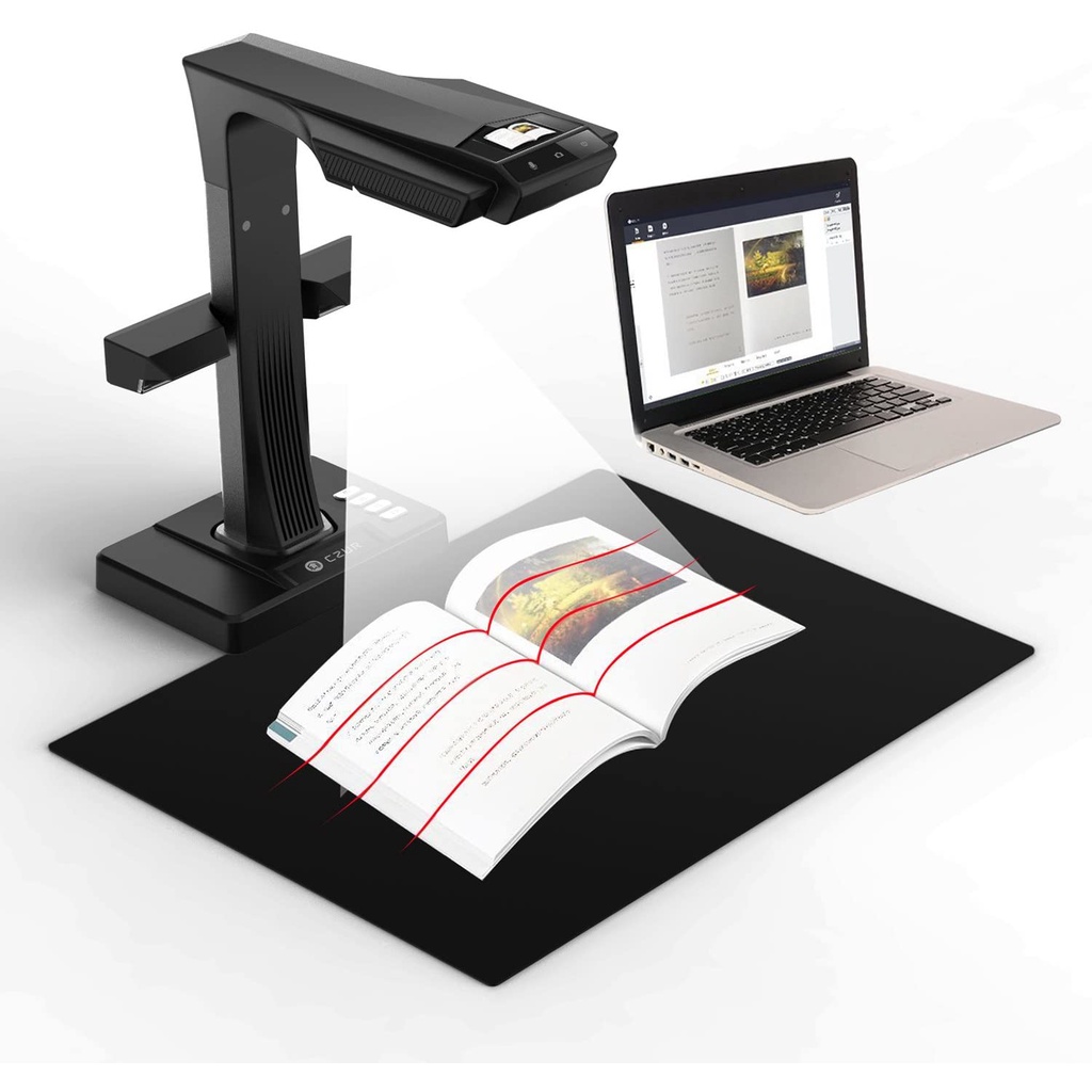 CZUR ET16 Plus CZUR Book & Document Scanner with Smart OCR for Mac and Windows | Shopee Philippines