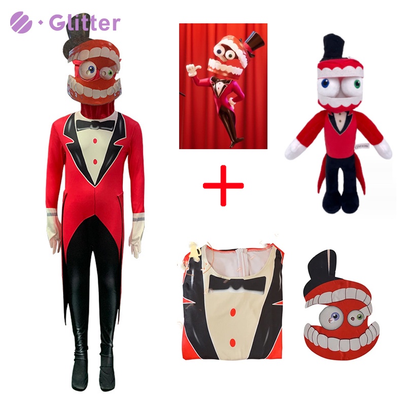 Anime Amazing Digital Circus Caine Cosplay Costume for Kids Boy Magic ...