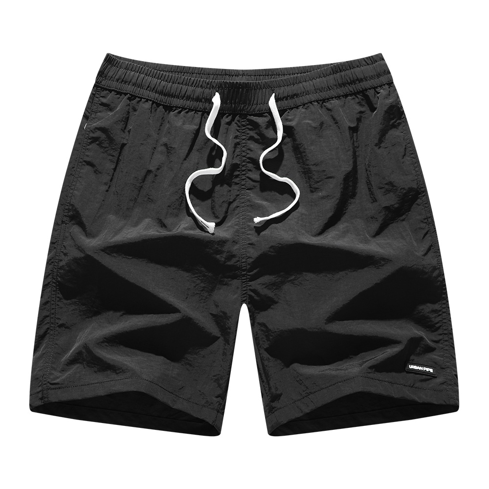 URBAN PIPE Plain Taslan Shorts For Men Quick Drying Above The Knee W ...