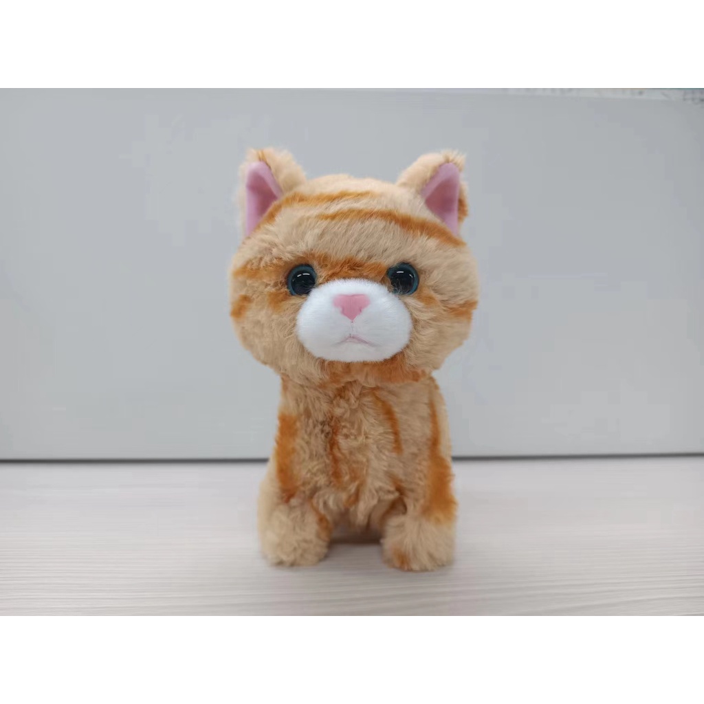 MINISO Electric Walking Plush Toy(Orange Cat) | Shopee Philippines