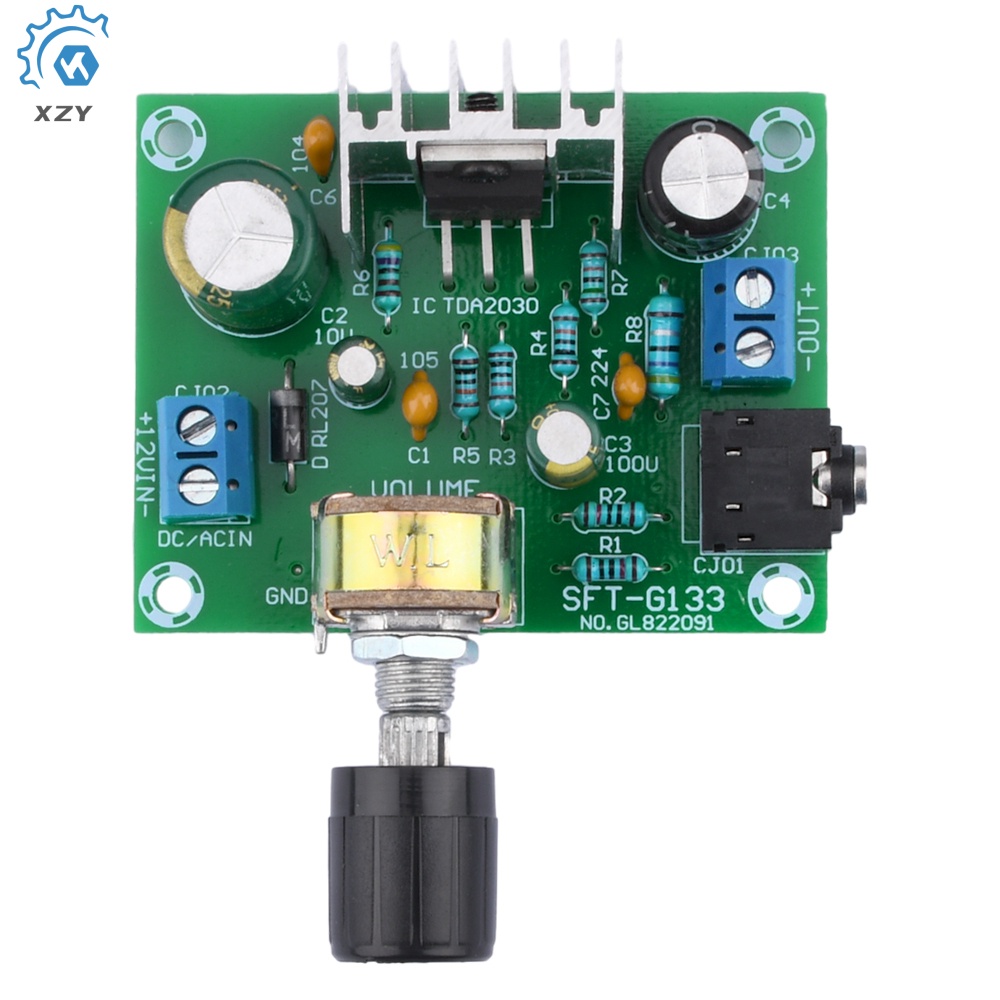 TDA2030A Amplifier Board Finished Product High-fidelity Mono Wide ...