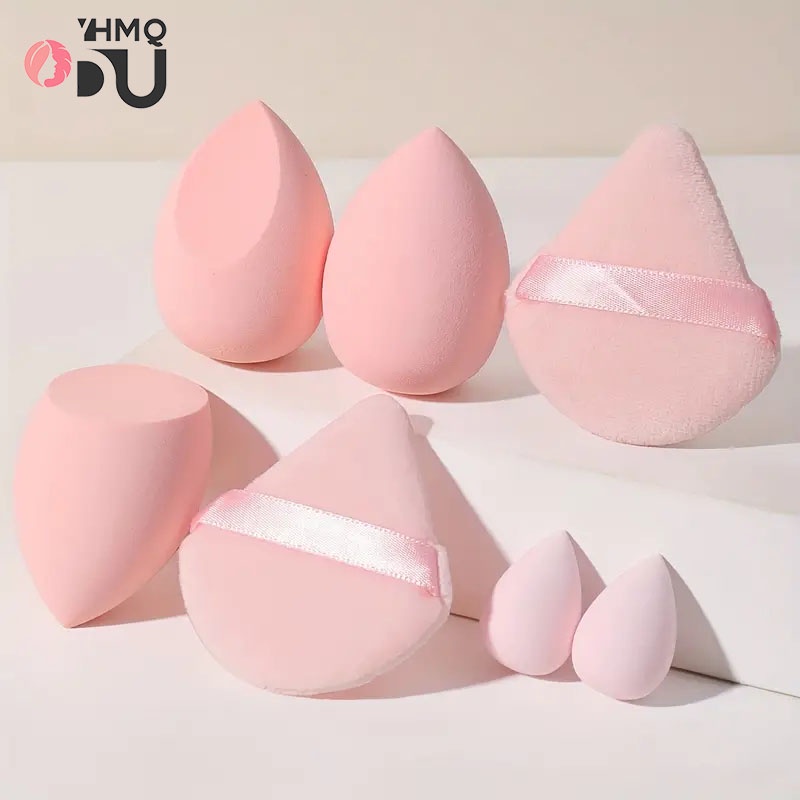 Mix Size Makeup Puff Sponge Set Dry&Wet Use Foundation Powder Blush ...