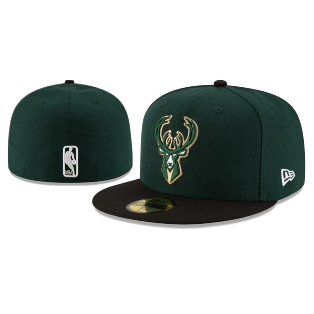 Fully Closed Big Size Men Women Baseball Cap NBA Embroidery Buck Non ...