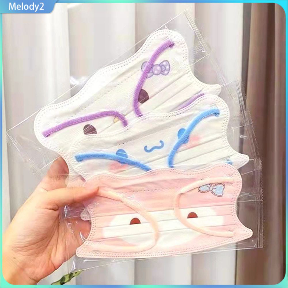 Cinnamoroll Mask For Adult 10pcs 3ply Cartoon Masks With Design melody2 ...