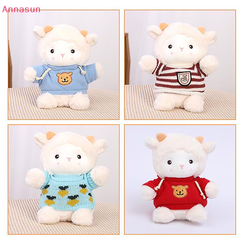 Annasun Cute Rag Doll Sheep Plush Dolls Kawaii Alpaca Toys Stuffed Soft ...