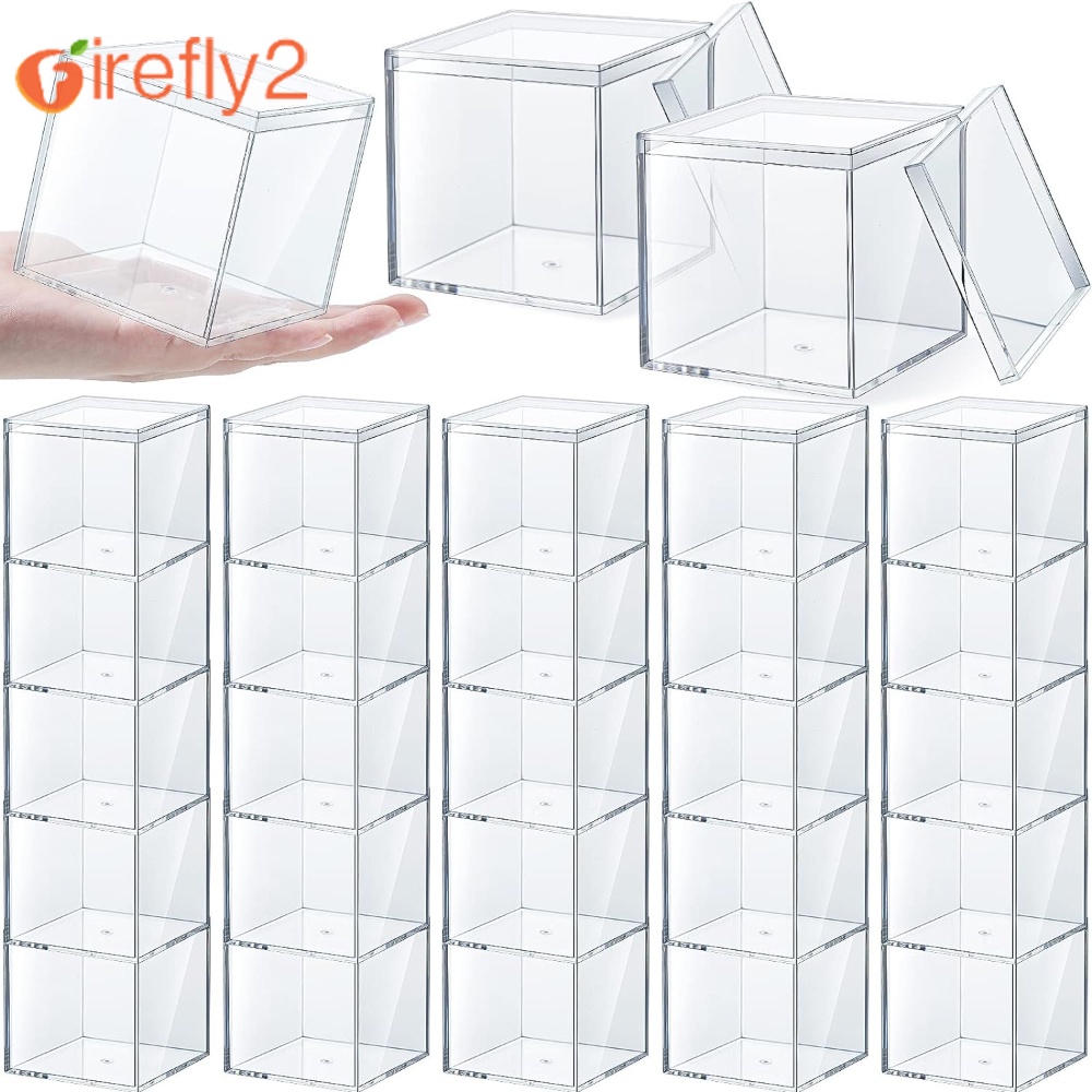 Multi-purpose Transparent Plastic Storage Box with Lid / Simple mini ...