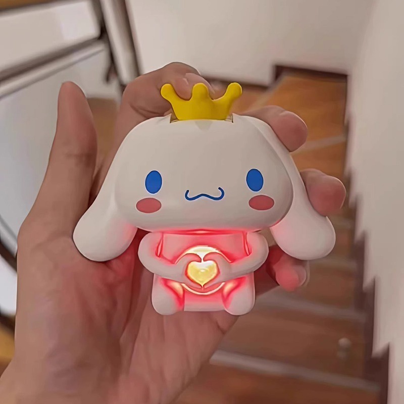 Creative Light-Emitting Sanrio Heart Doll Model Figure Pendant Heart ...