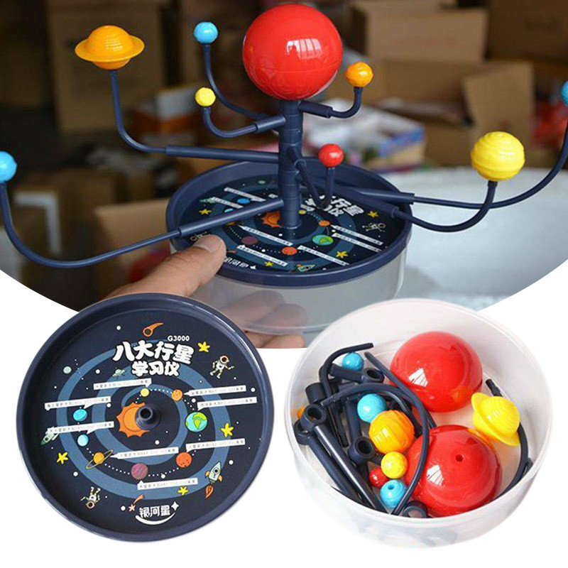 Solar System 8 Planets Model Science DIY Kids Assembling Educational ...