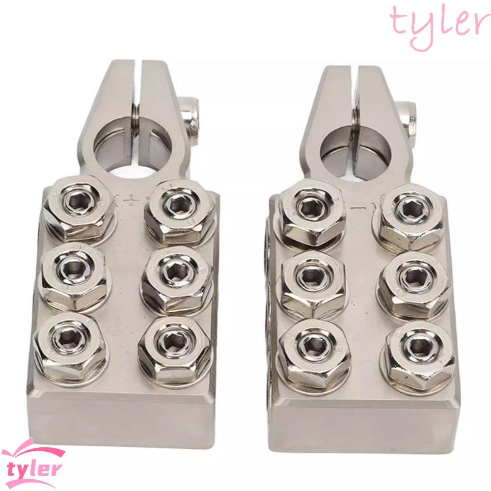 TYLER1 2 Pcs Battery Terminal Connectors, Battery Pile Head Car Audio ...