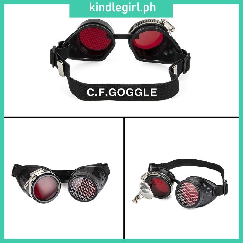 KING Retro Steampunk Goggles for Men Vintage Sunglasses Goggles Punk ...